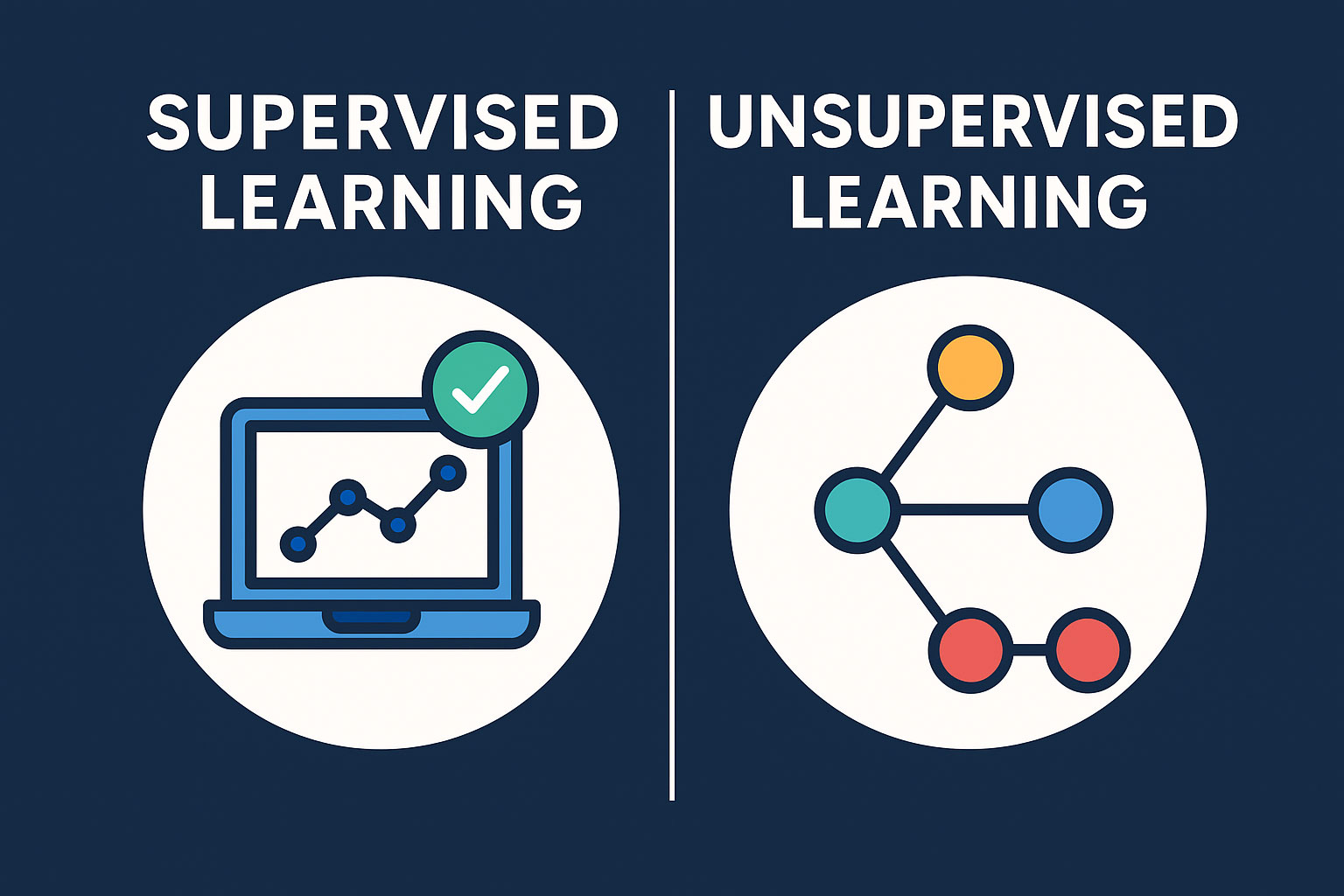 Supervised vs. Unsupervised Learning: A Complete Comparison - VitaDemy Global